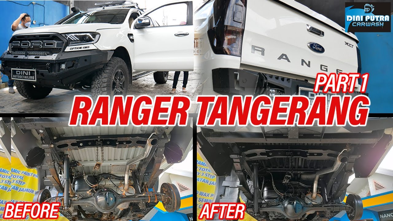 PART 1 | FORD RANGER T6 XLT 3.2 Full Package Black Edition - YouTube
