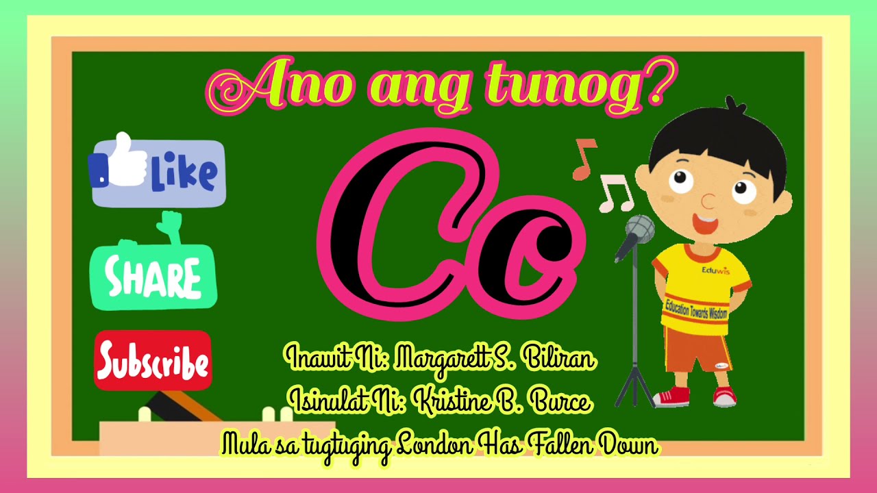 ANO ANG TUNOG NG LETRANG Cc? - YouTube