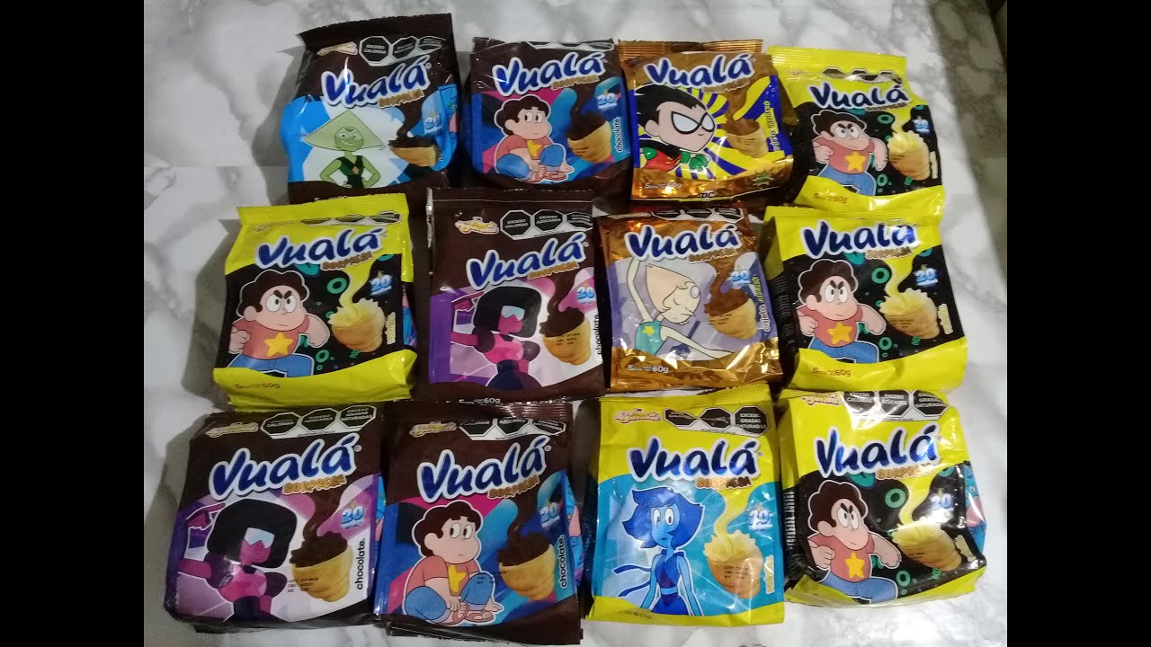 ABRIENDO 12 VUALÁ SORPRESA STEVEN UNIVERSE ¡ACOMPLETAREMOS LA COLECCIÓN ...