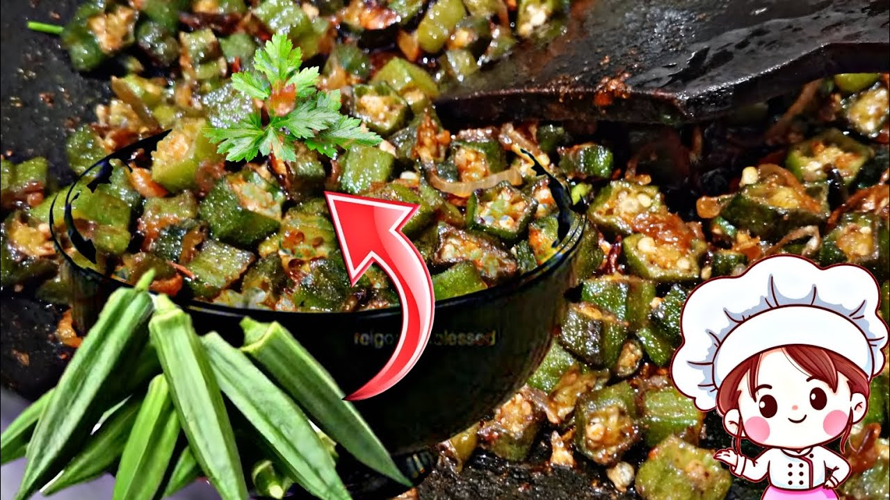 Bhendi fried recipe | lady finger fried recipe | Simple and quick ...