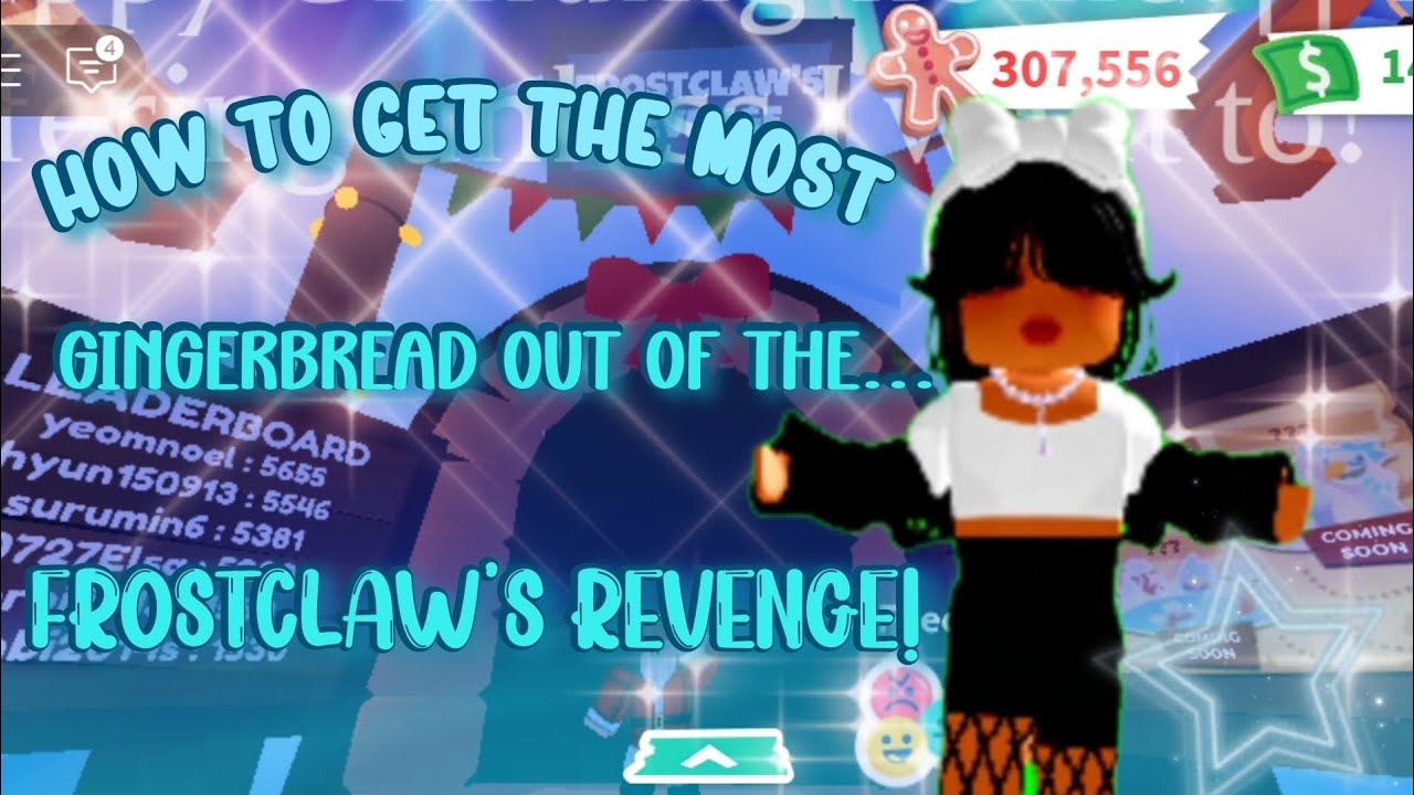 HOW TO GET THE MOST GINGERBREAD OUT OF THE FROSTCLAW'S REVENGE! - YouTube