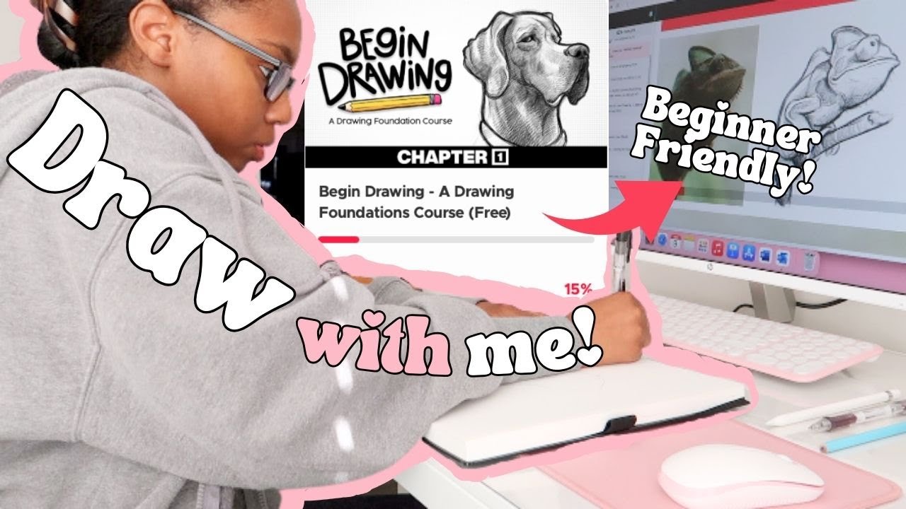 Draw with Me! | Kesh Art's Begin Drawing Course + Finding Your Purpose ...