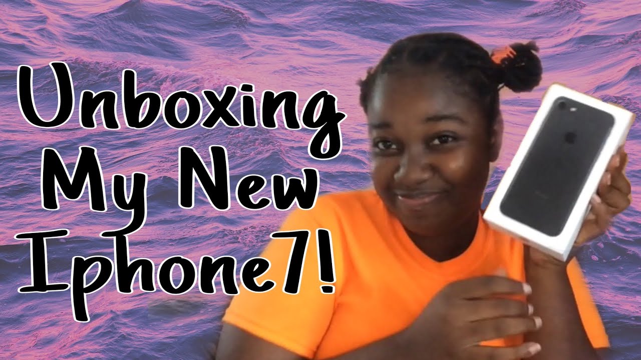 I GOT A NEW PHONE!! Unboxing iPhone 7 in 2021! - YouTube