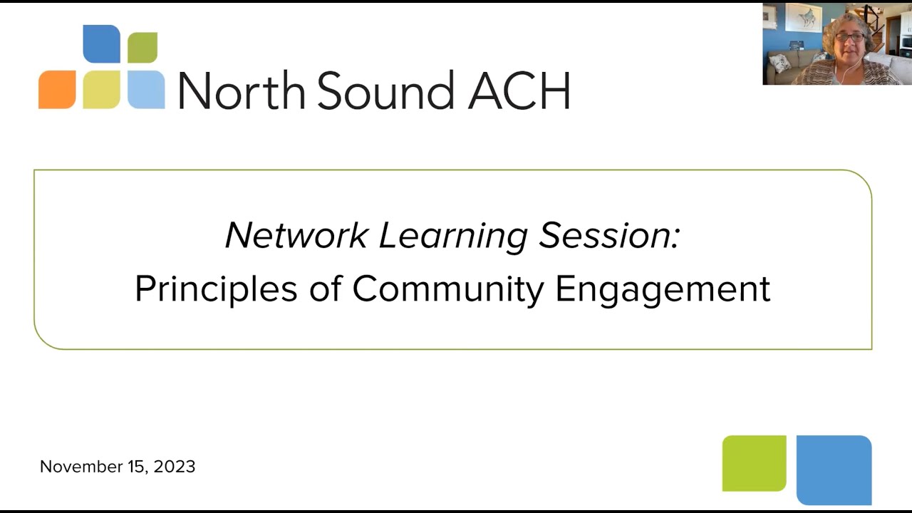 Network Learning Session: Principles of Community Engagement - YouTube