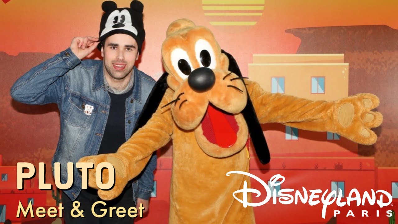 Disneyland Paris: Meet & Greet Pluto (March 2023) - YouTube