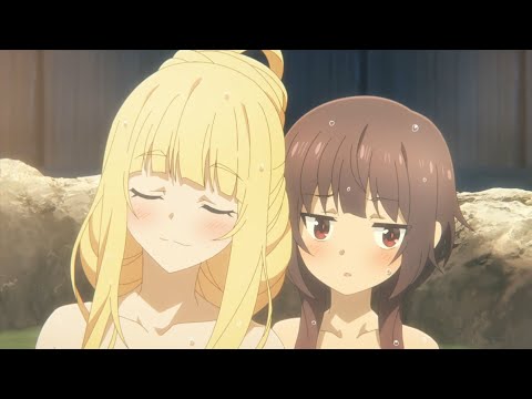 Megumin takes a bath with Cecily | Kono Subarashii Sekai ni Bakuen wo ...