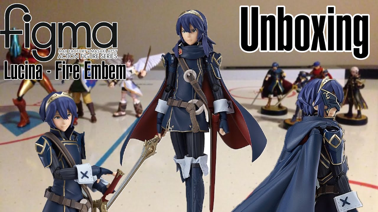Let's Unbox Fire Emblem Lucina Figma (Posing and Review) - YouTube