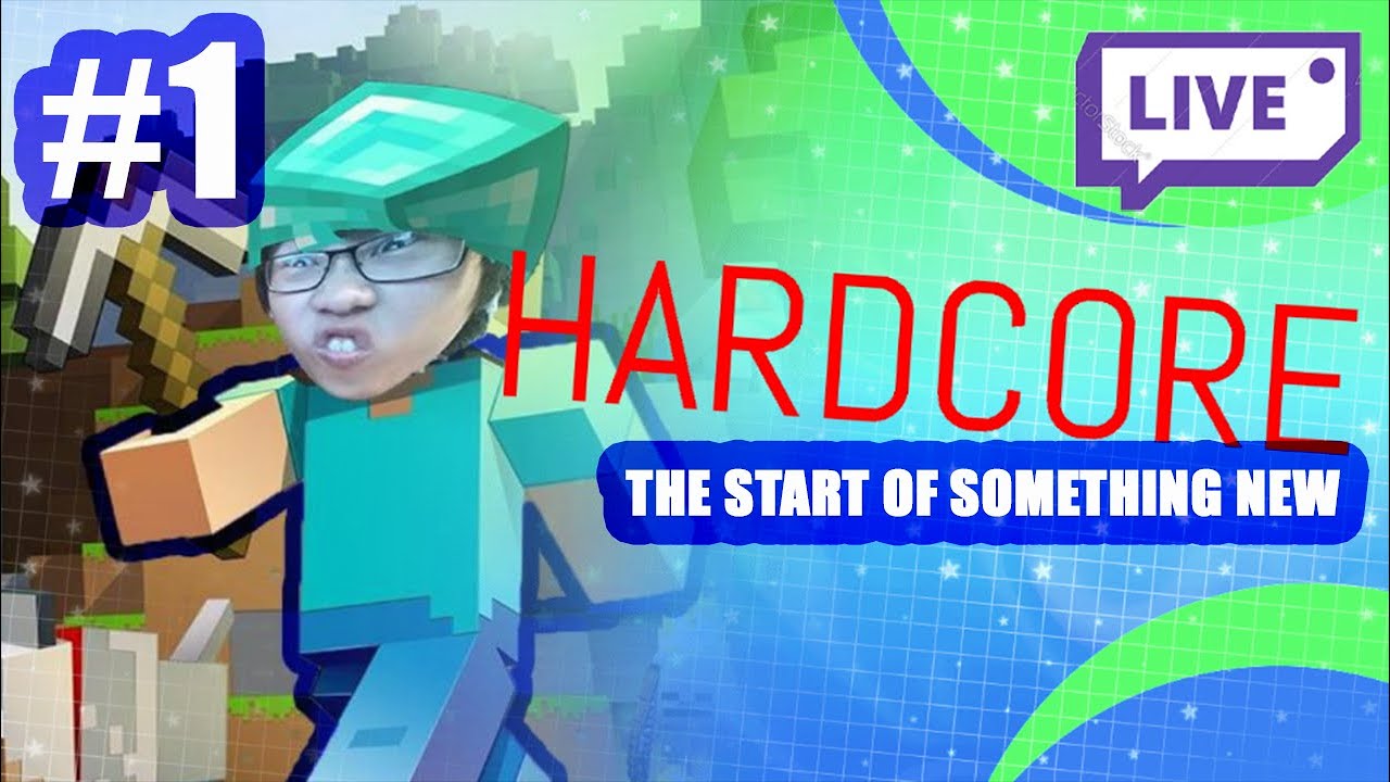 Minecraft HARDCORE 🔴The Start of Something New🔴Episode 1 - YouTube