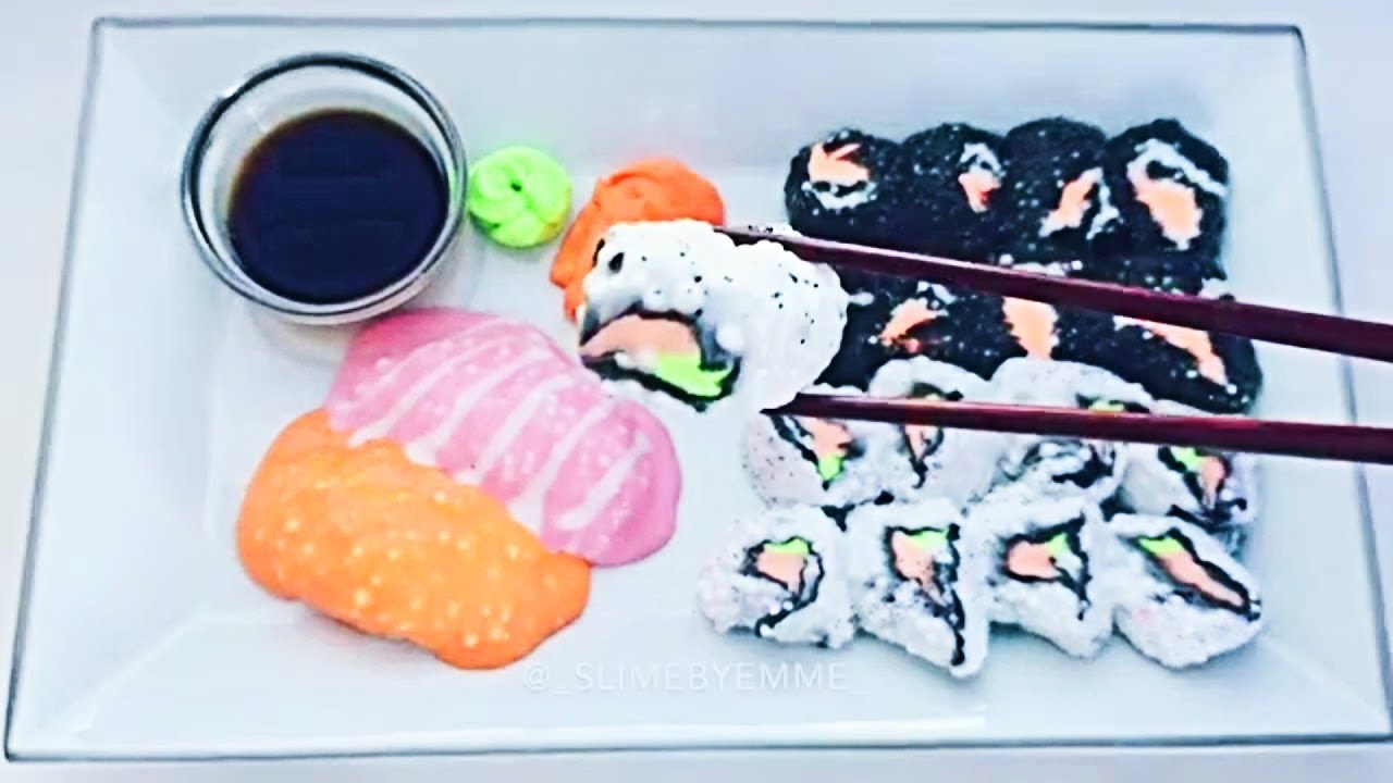 Most REALISTIC Food Slime You will EVER see -Satisfying Slime ASMR ...