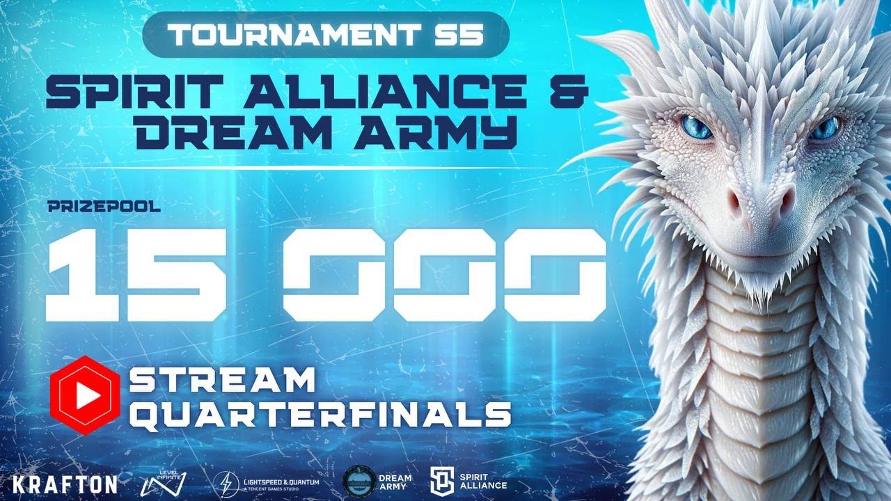PUBG MOBILE TOURNAMENT SPIRIT ALLIANCE & DREAM ARMY 1/4 STAGE # ...