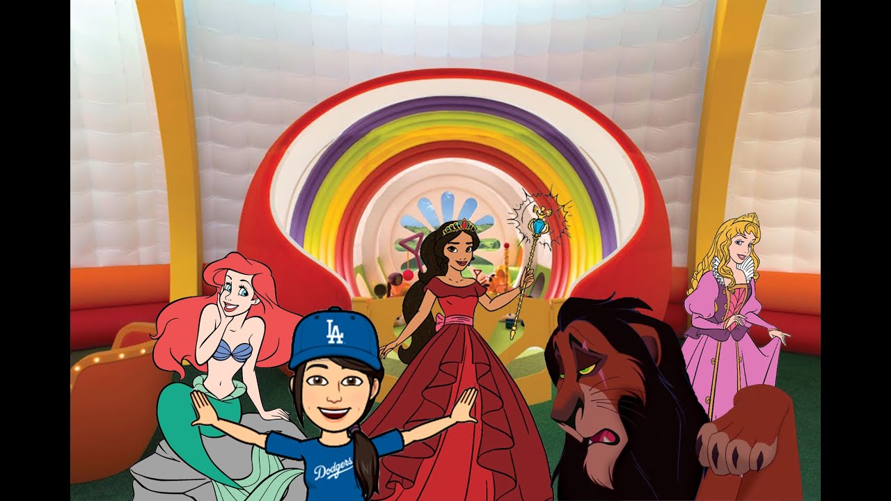 Royal Hall Disney Princess feat. Ariel met Scar with Lil' Nat {full ...