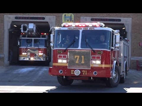 PFD Engine 71 & Snorkel 28 Responding - YouTube
