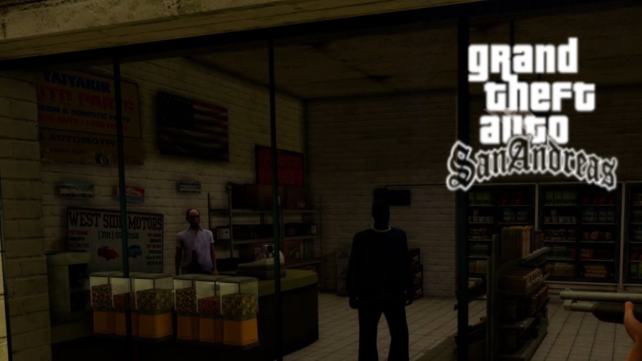 GTA SAN ANDREAS REMASTERED-First date-#30 - YouTube
