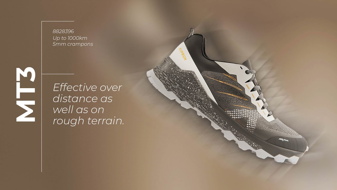 MT3 : Trail Shoes Designed for the Toughest Terrain | KIPRUN - YouTube