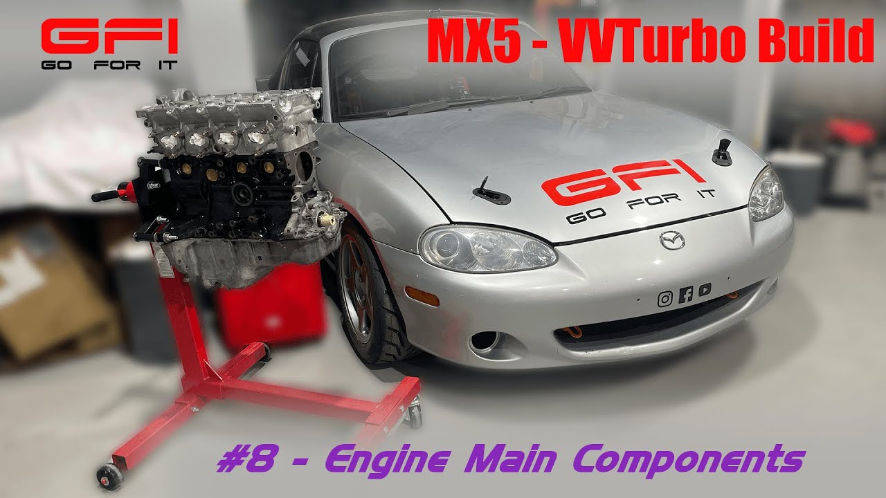 MX5 VVTurbo - #8 Engine main components assembly - YouTube