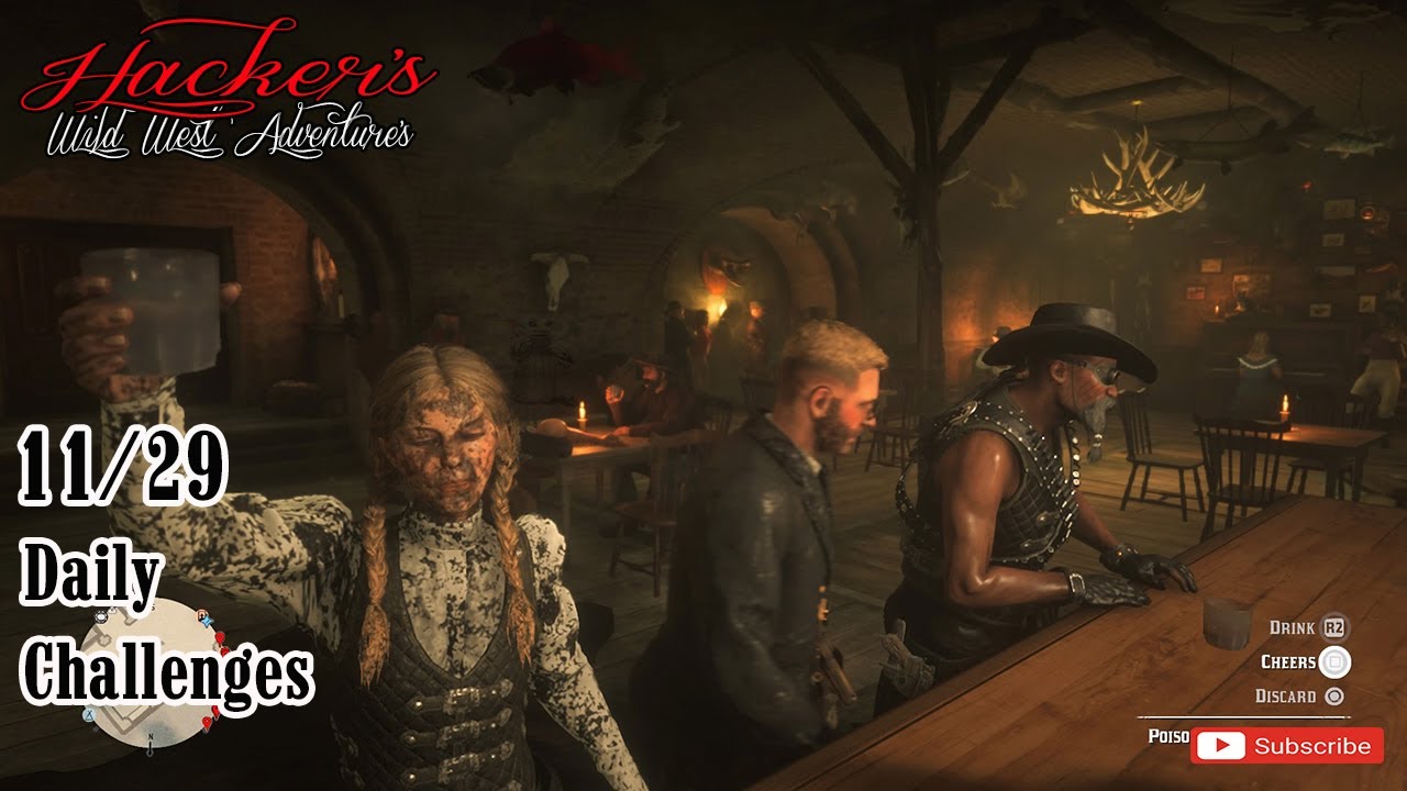 Red Dead Online Daily Challenges & Madam Nazar Location 11/29 - Rdr2 ...