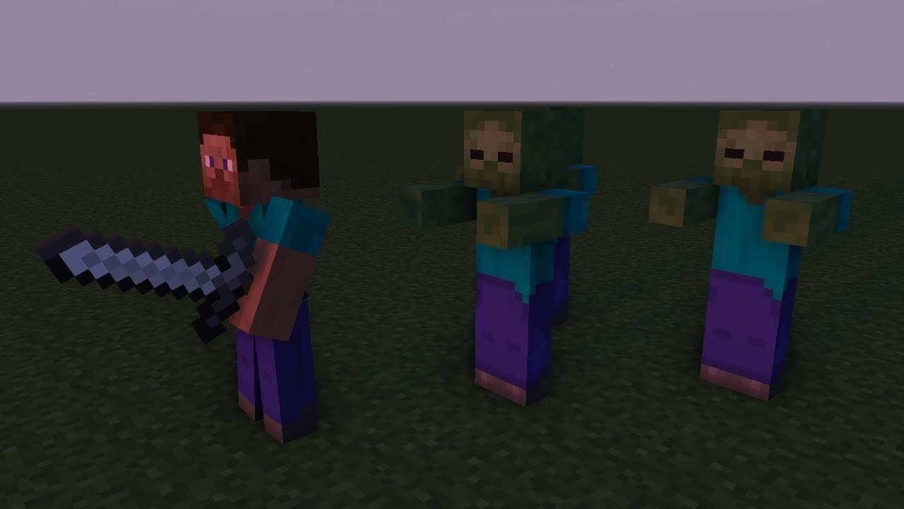 Zombie Attack (Minecraft Animation) - YouTube