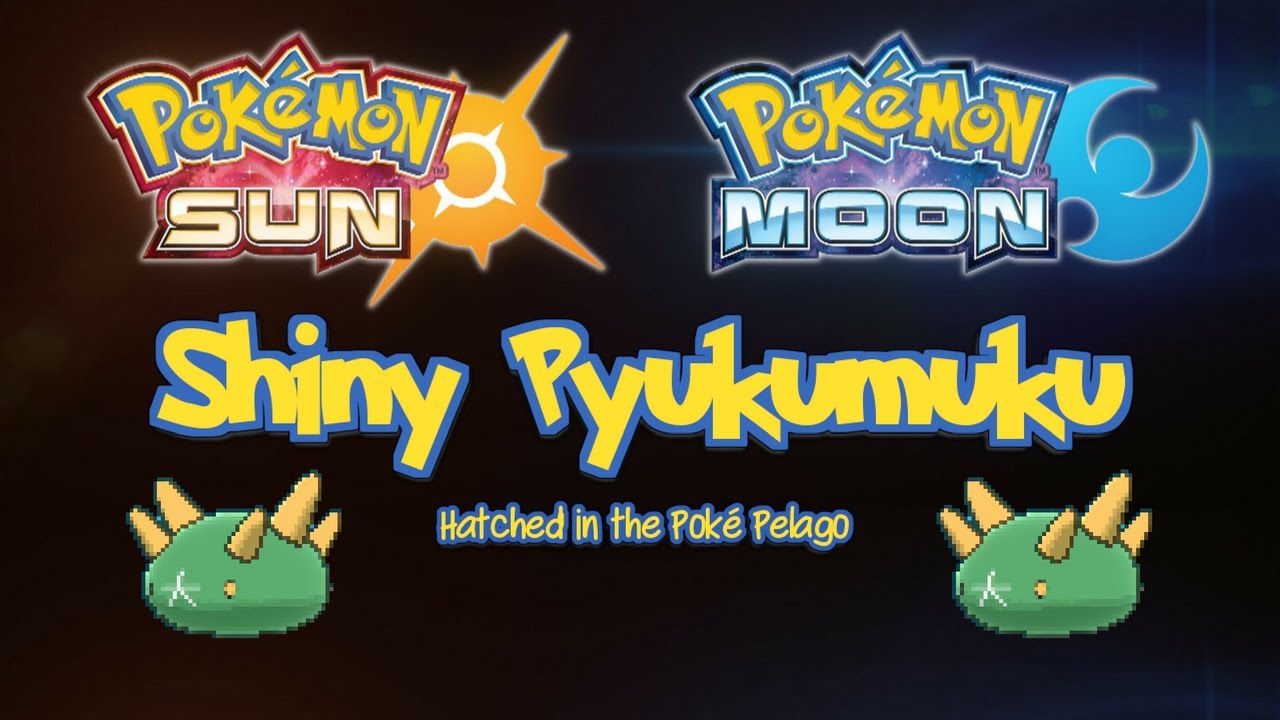 Shiny Pyukumuku Hatched in the Poké Pelago! - YouTube