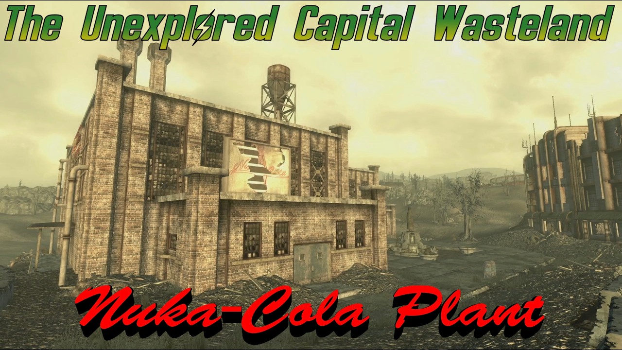 The Unexplored Capital Wasteland: Nuka-Cola Plant - YouTube