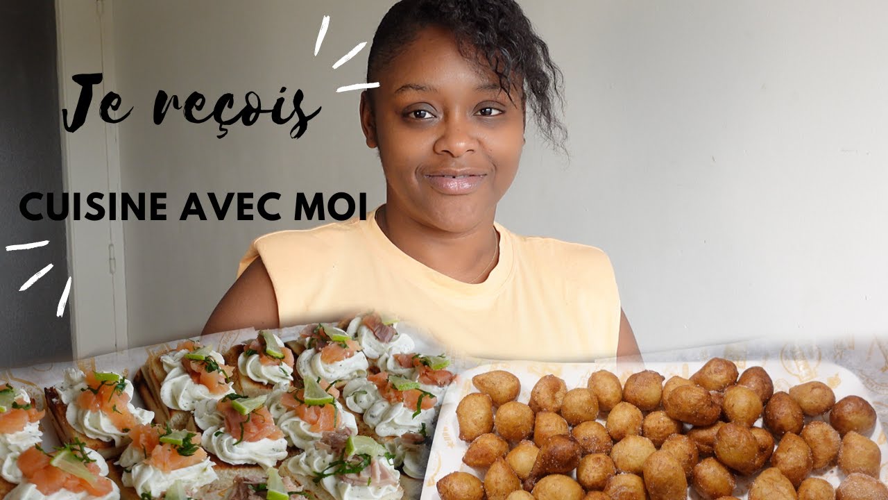 👩🏽‍🍳CUISINE AVEC MOI//Amuse-bouches //BEIGNETS 🍩à la BANANE//Mini ...