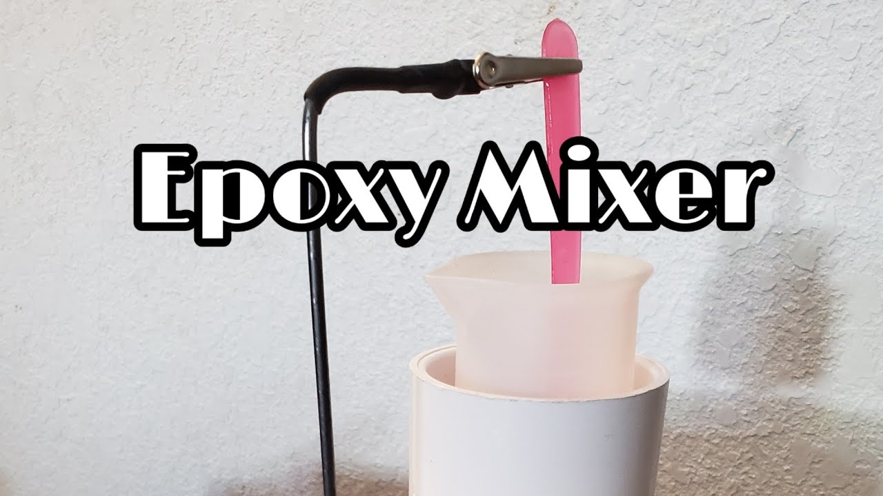 Epoxy Mixer Stirrer - YouTube
