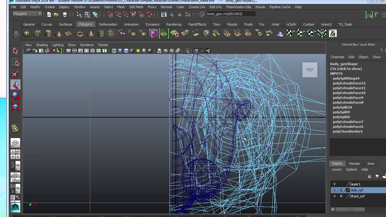 Model a Hand using Maya - YouTube