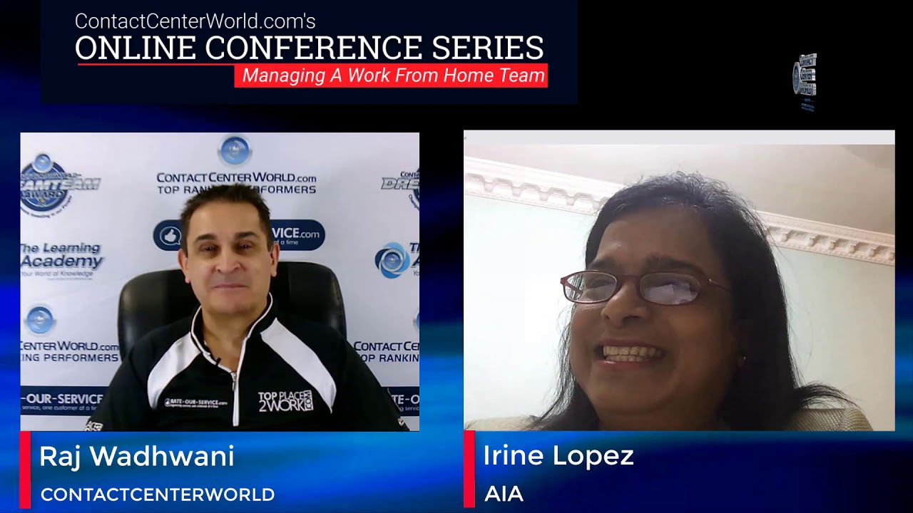 WORKING FROM HOME AND CONTACT CENTERS - AIA - YouTube