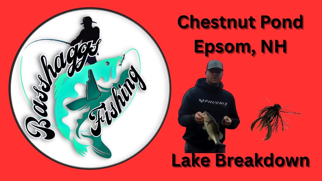 Chestnut Pond Epsom NH, Bass Fishing Lake Breakdown - YouTube