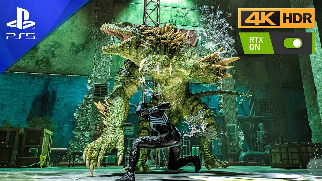 Marvel's LIZARD (PS5) Gameplay | BOSS FIGHT with ULTRA GRAPHICS & Ray ...