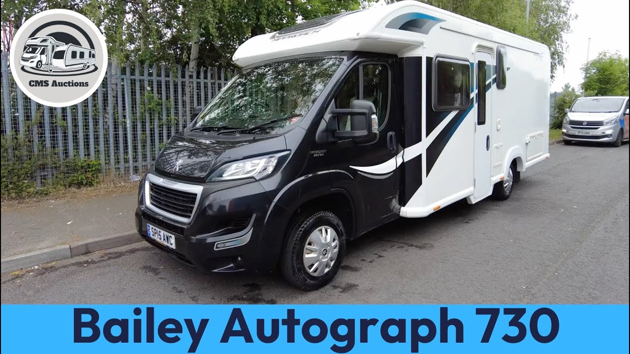 Bailey Approach Autograph 730 - Motorhome Auction - YouTube