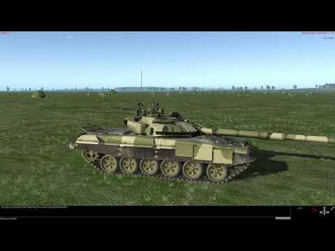 Modern T-72B3 with Modern APFSDS Vs. Modern M1A1s (HA) with Modern APFSDS, Steel Beasts Pro ...