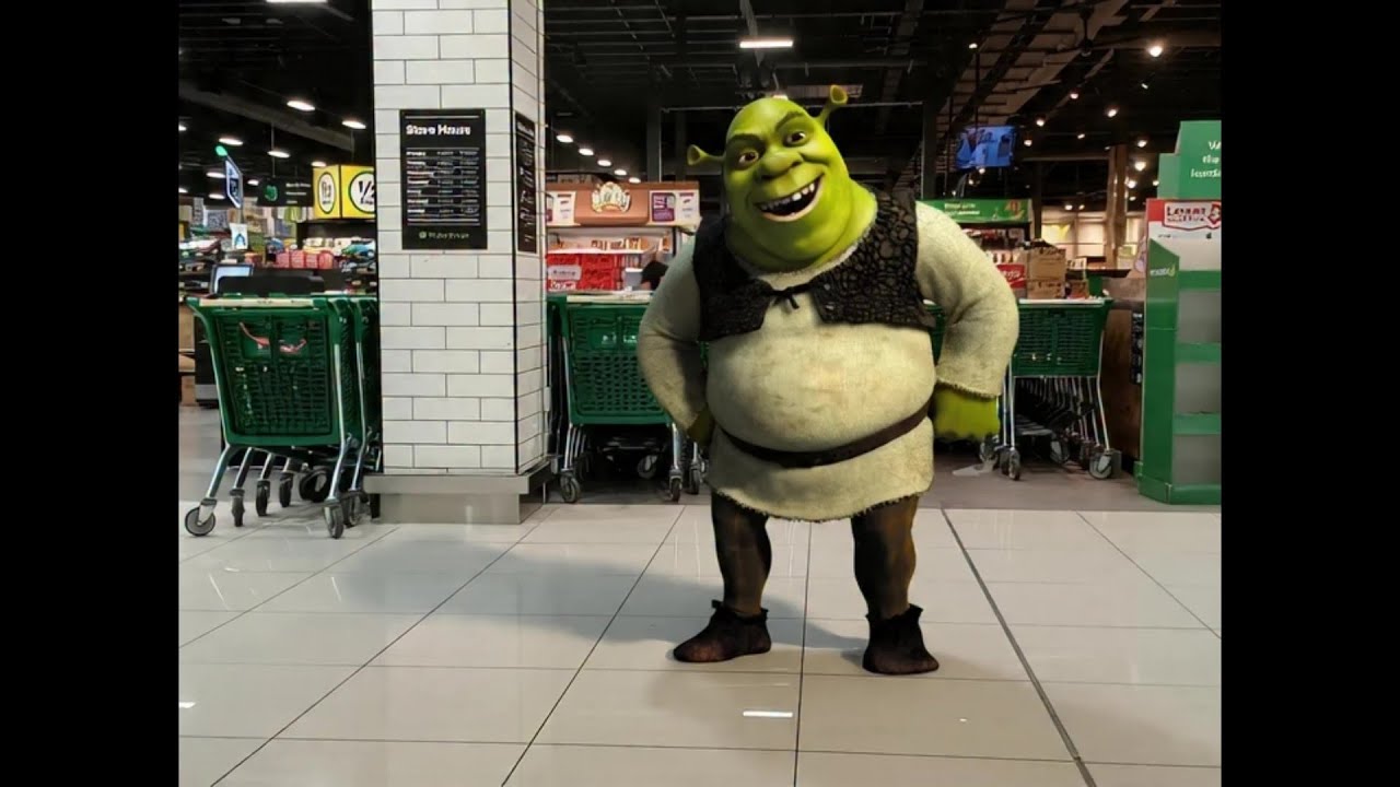 I bring Shrek to Work - YouTube