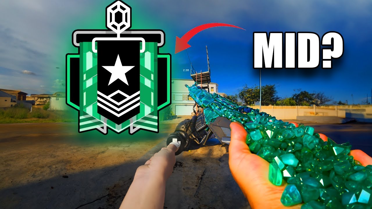 I'm a Mid Emerald Player? - Rainbow Six Siege - YouTube