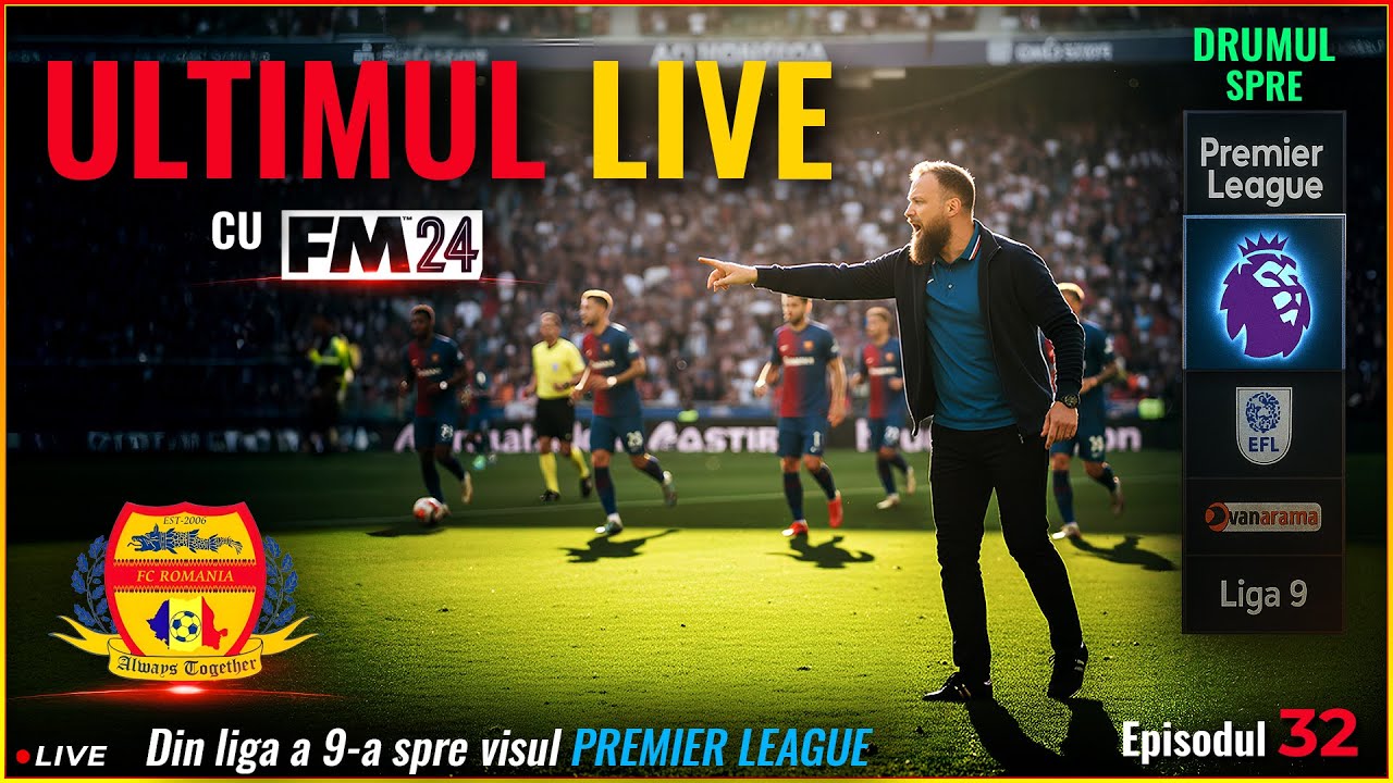 Ultimul dans cu FC Romania în FM24 💙💛 ️ - YouTube