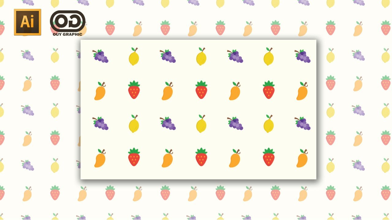 How to Create Seamless Pattern in Adobe Ilustrator - Illustrator ...
