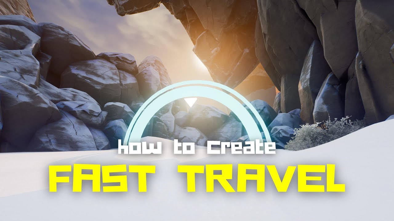 How to create FAST TRAVEL in Fortnite Creative (Tutorial) - YouTube