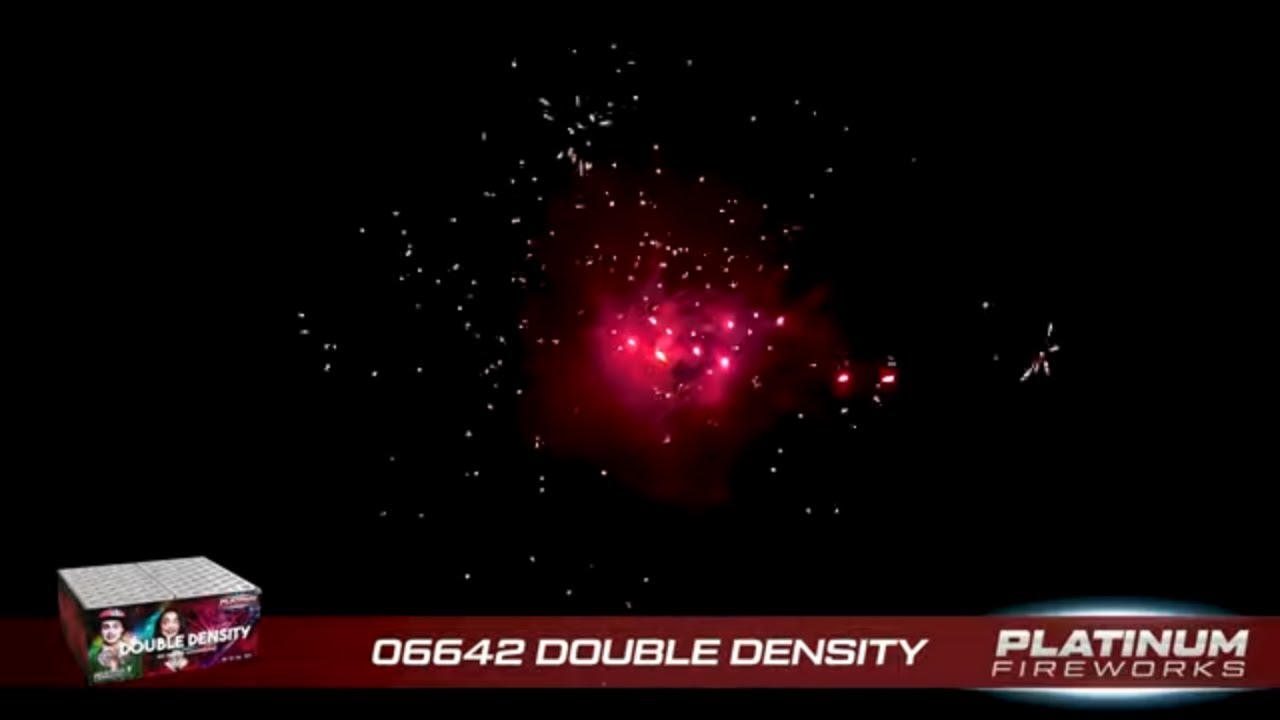 Double Density - Platinum Fireworks - Lesli Fireworks - 06642 - YouTube