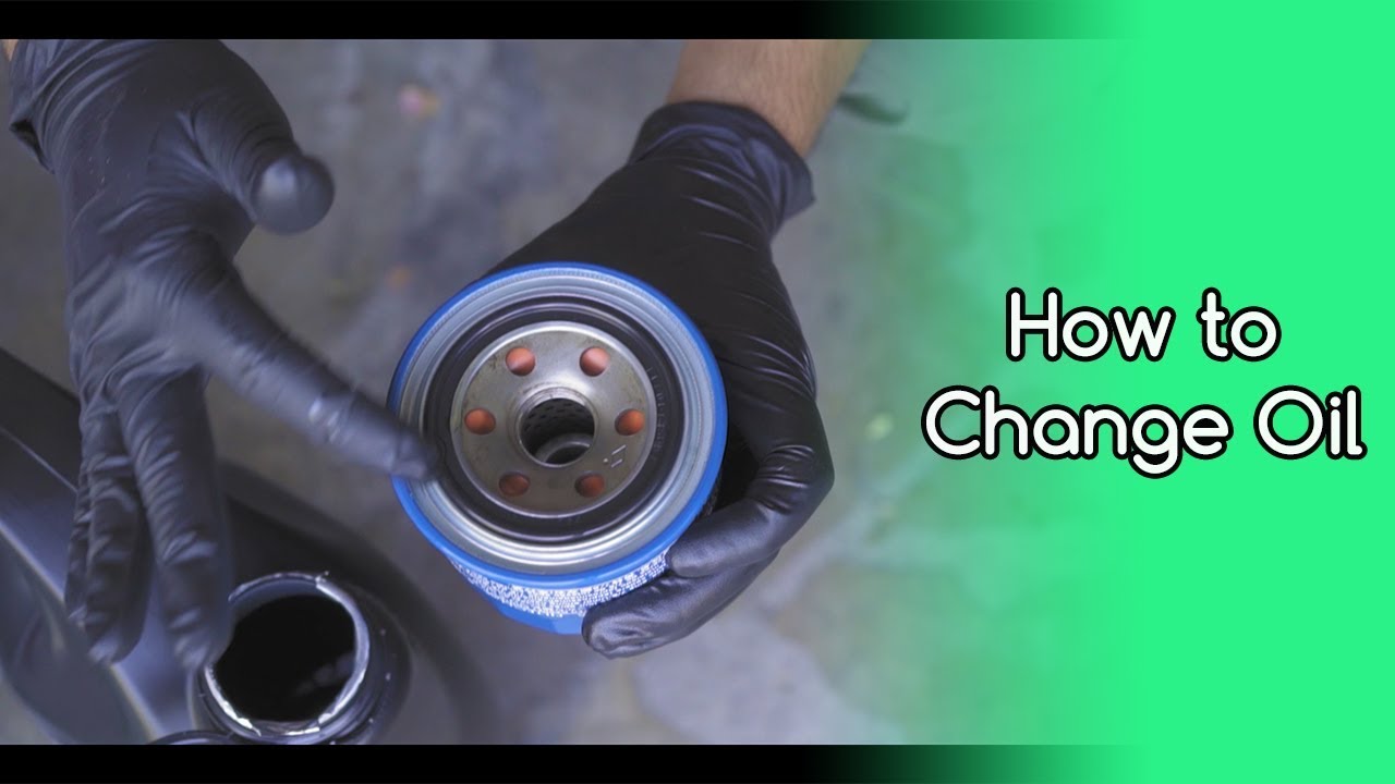 How to Change Your Oil - YouTube