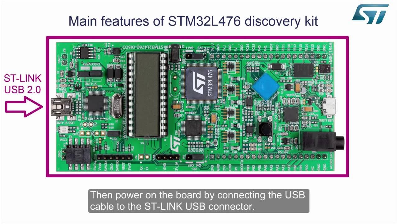 Getting started with STM32L476 Discovery - YouTube