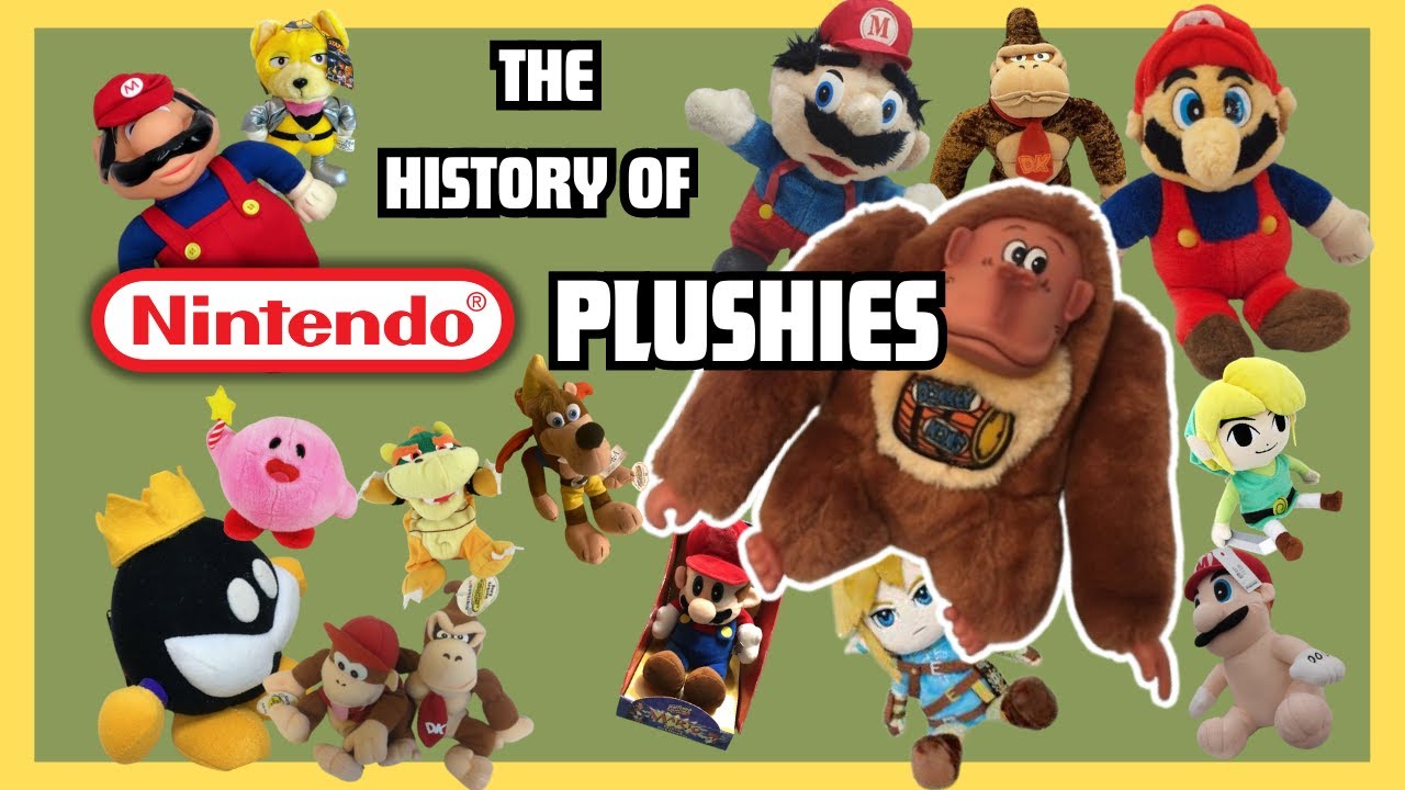 The History of Nintendo Plushies - Sandy The Turtle - YouTube
