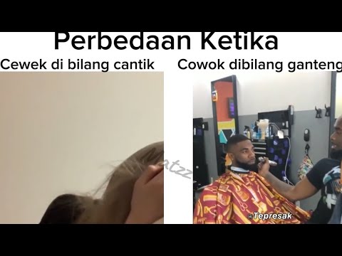 Perbedaan Ketika cewek di bilang cantik dan cowok dibilang ganteng ...
