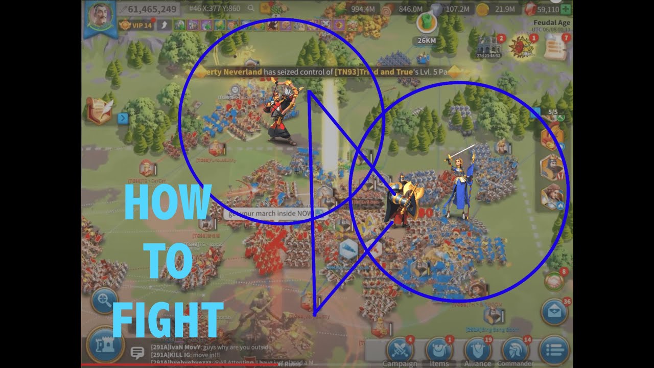 ROK - How to fight like a PRO - Open field position breakdown - YouTube