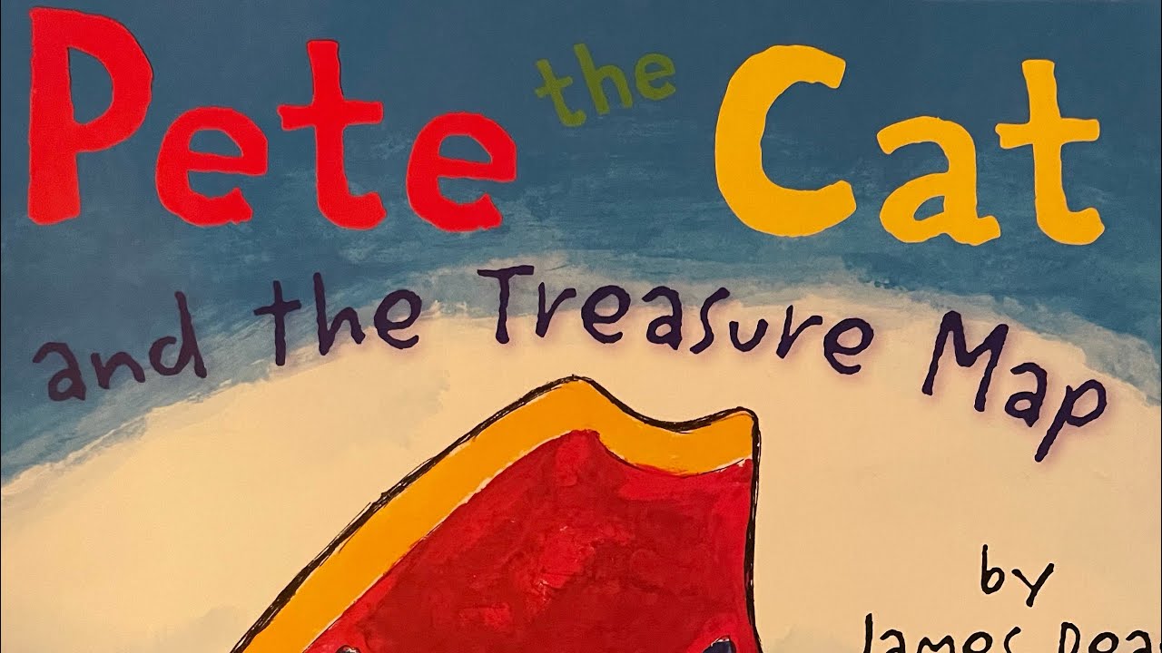 Pete the Cat and the Treasure Map. by James Dean - YouTube