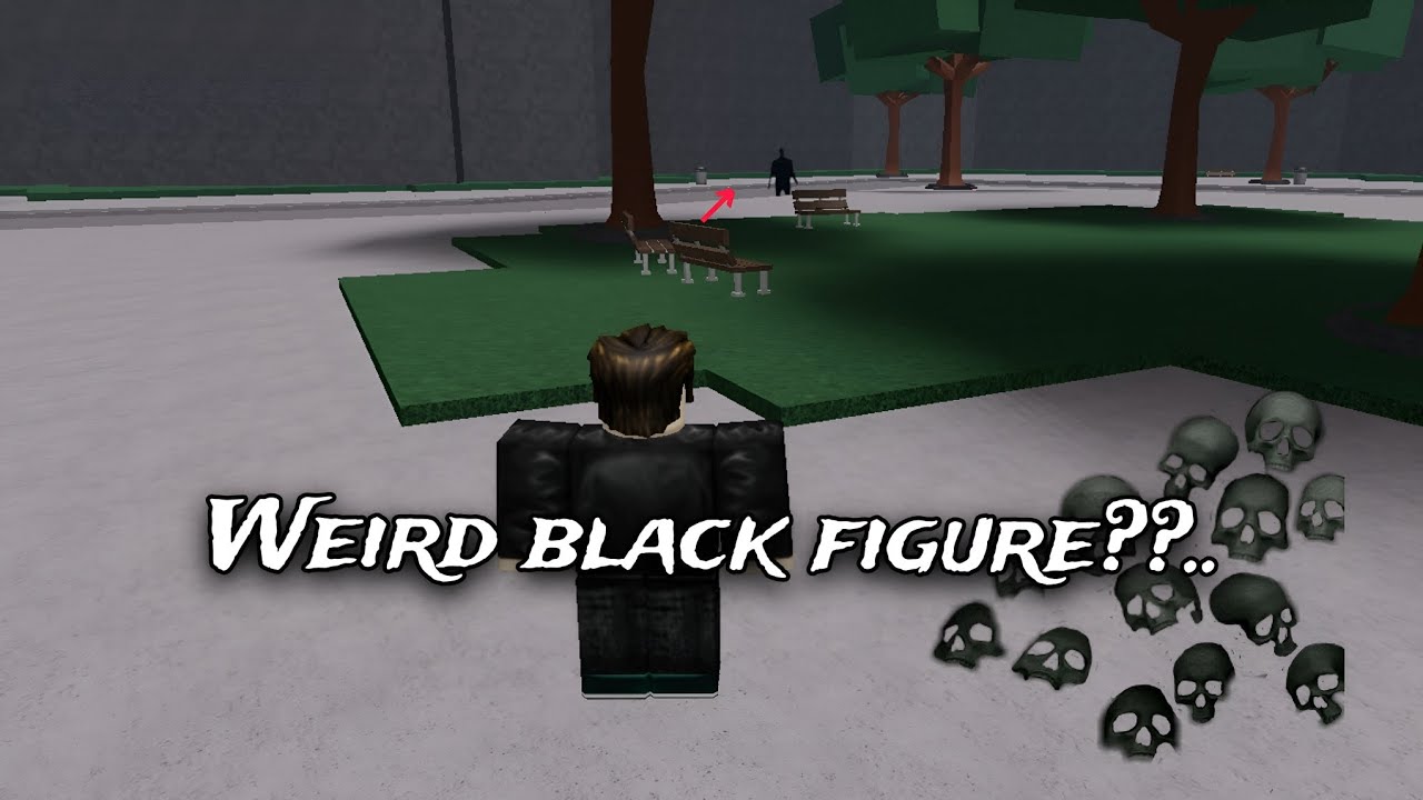 What is this black figure??.. | TSB | THE STRONGEST BATTLEGROUNDS - YouTube