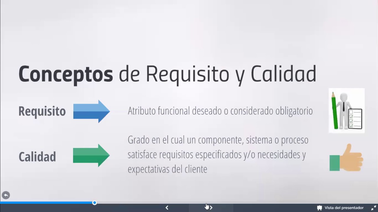 Conceptos básicos - Requisito y Calidad - YouTube