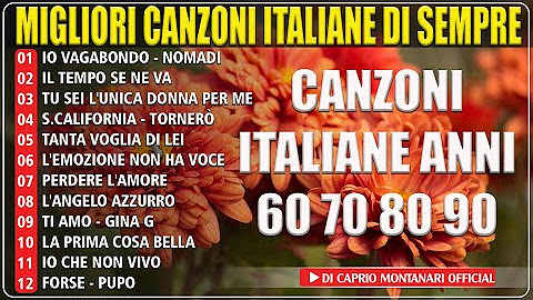 Le più belle Canzoni Italiane Anni 80 90 - Musica Italiana Anni 80 90 Compilation i Migliori ...
