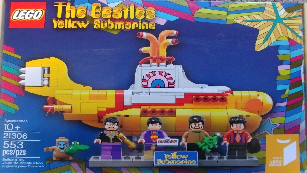 The Beatles: Yellow Submarine Lego Set (21306) - YouTube
