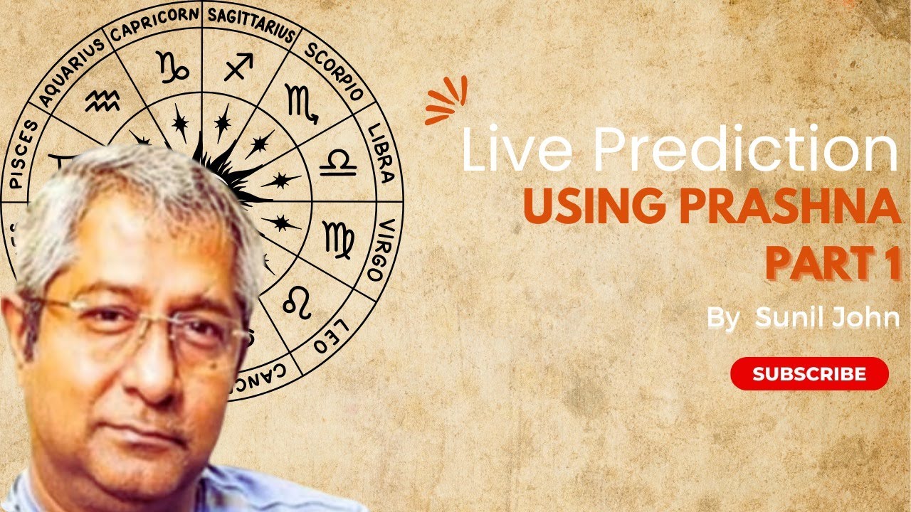Exploring Prashna Shastra: Sunil John's Prophetic Insights| Live ...