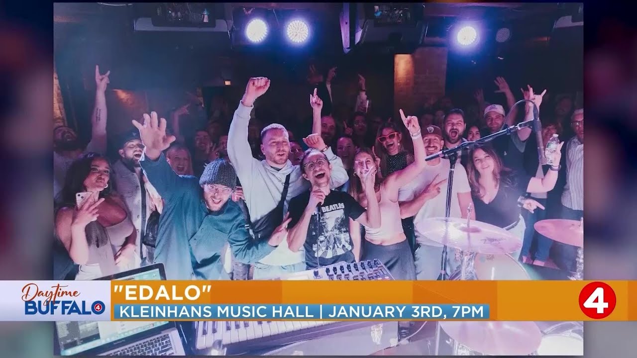 Daytime Buffalo: Edalo at Kleinhan's Music Hall this Friday - YouTube