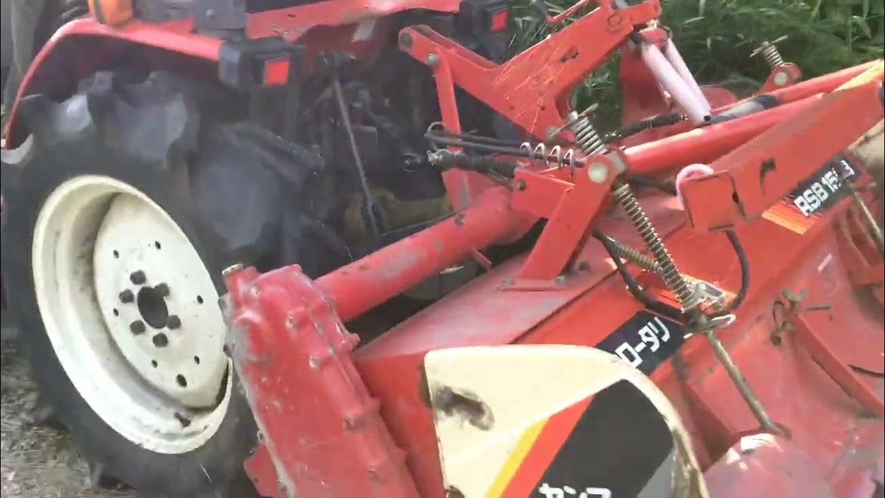 仙台発 人気信頼のヤンマートラクターF220 - YouTube